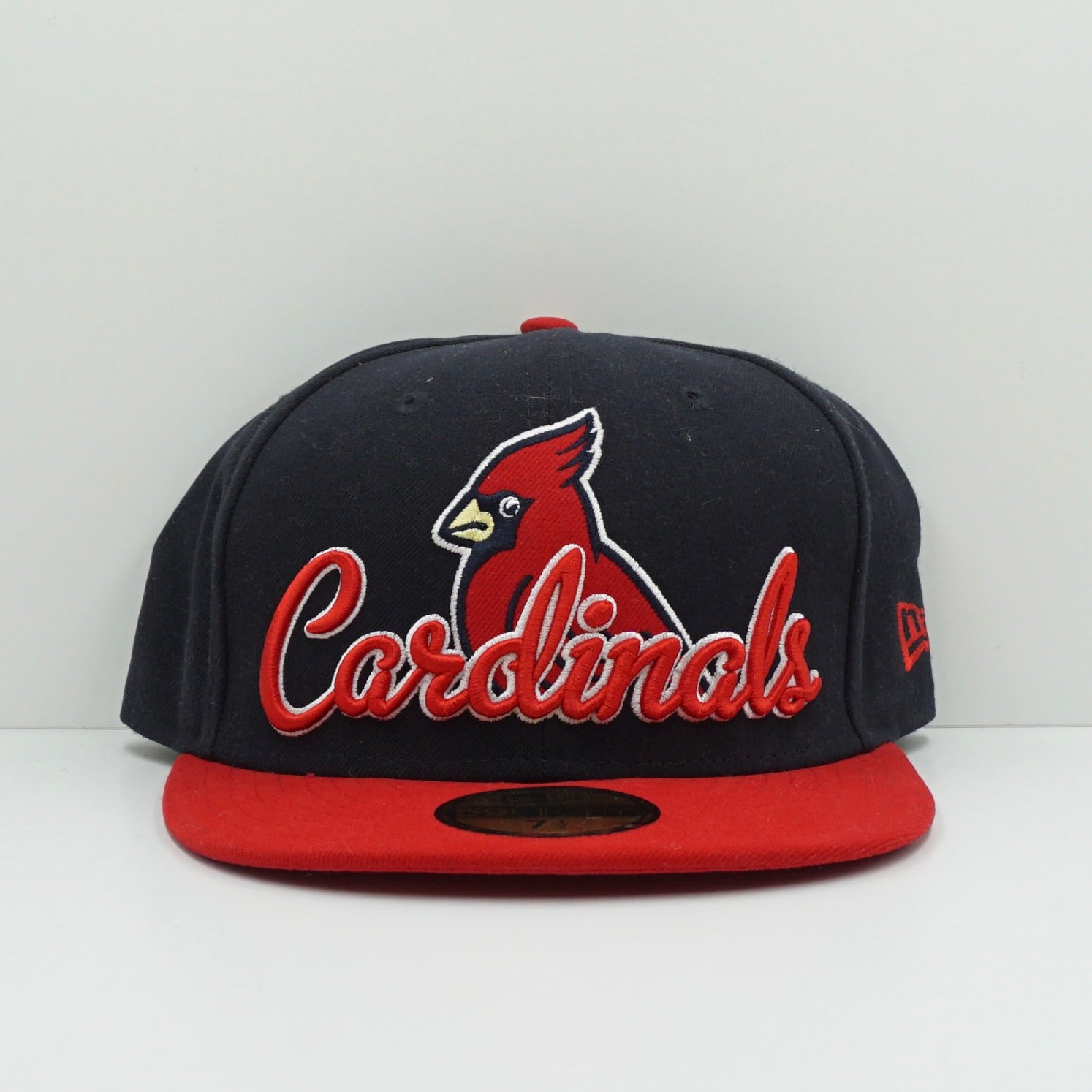 New Era St Louis Cardinals Navy Red Fitted Cap