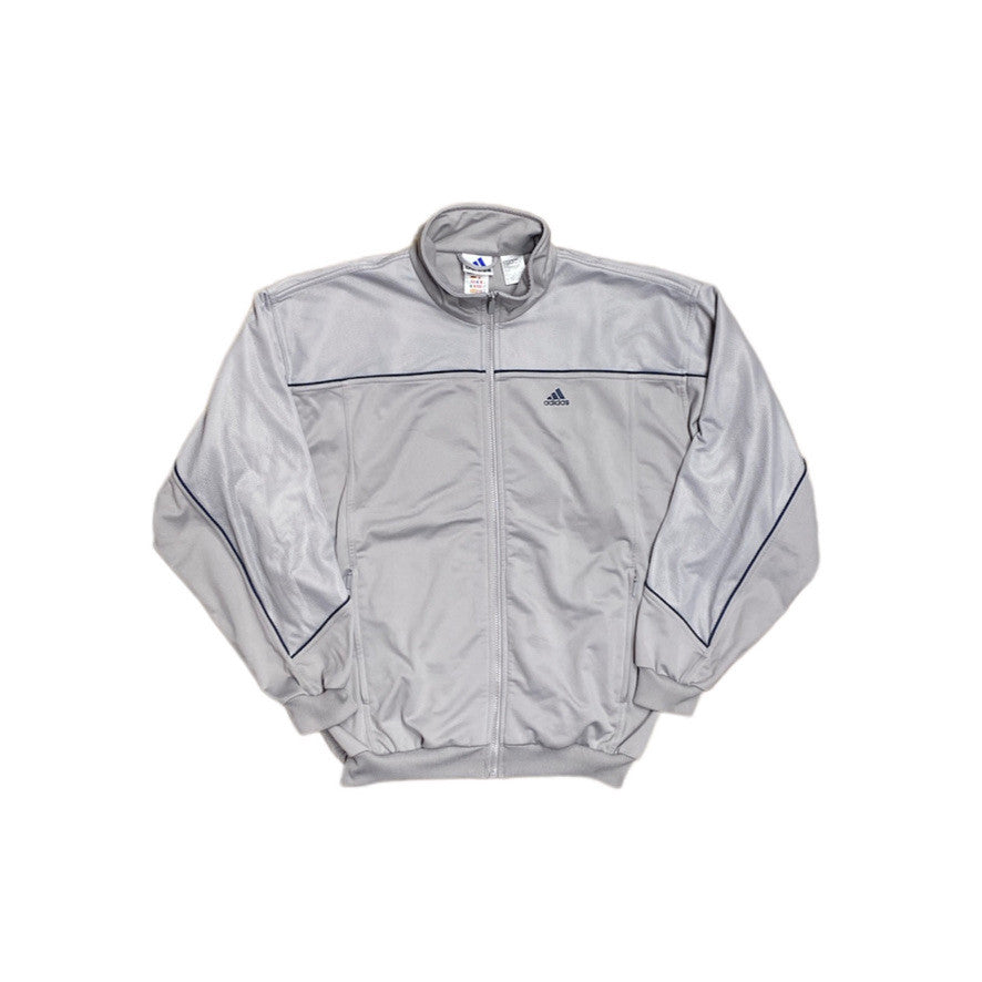 Vintage Adidas 90s Grey Track Jacket