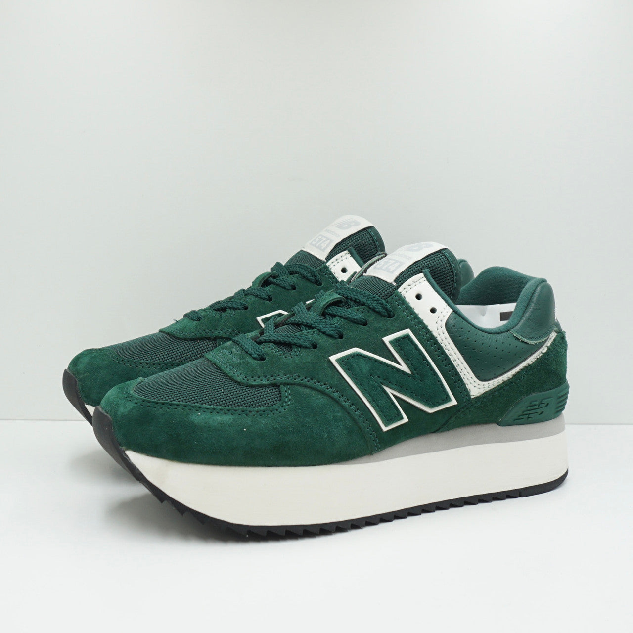 New Balance 574 Plus Acidic Green (W)